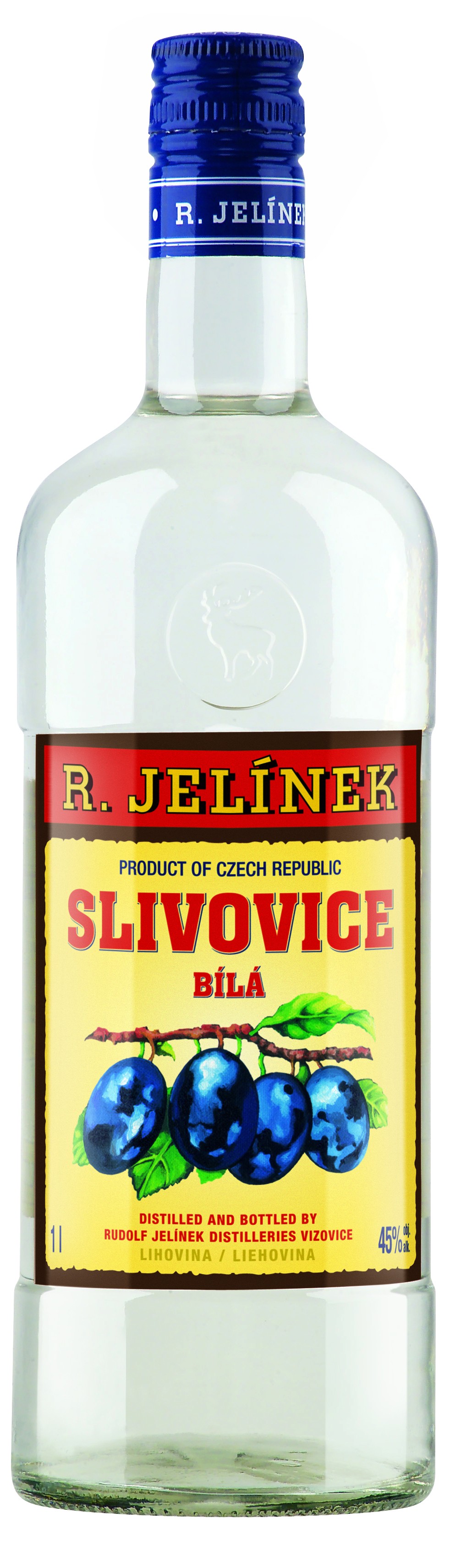 Slivovice R.J. • Slivovica biela 52% 1l